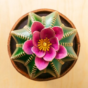 PDF Pattern Leather Cactus Box and Keychain - Etsy