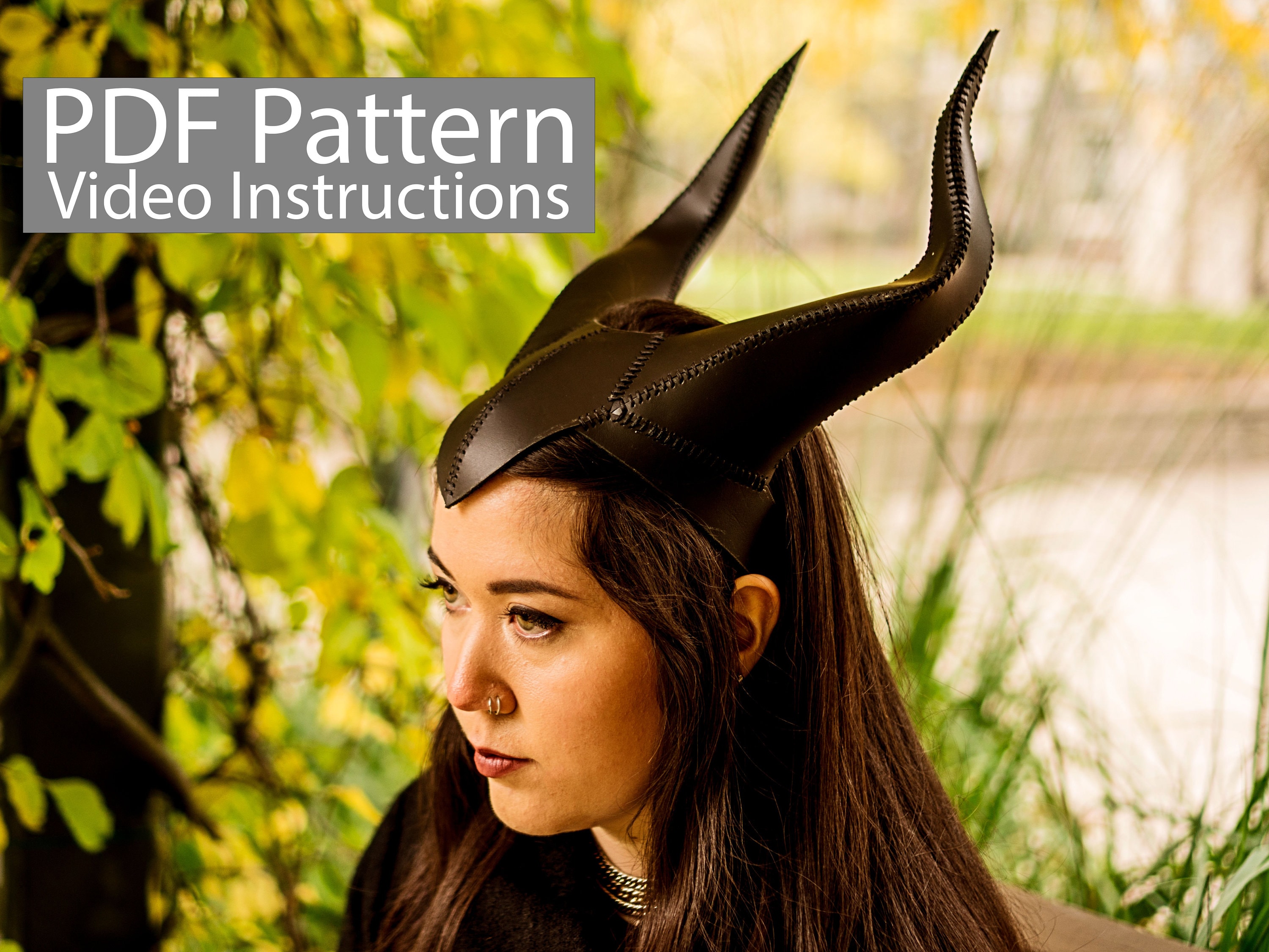 Maleficent Headpiece Pattern