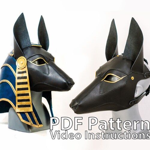 Dust Angel Leather Mask PDF Pattern With 3D Printed Molds STL - Etsy