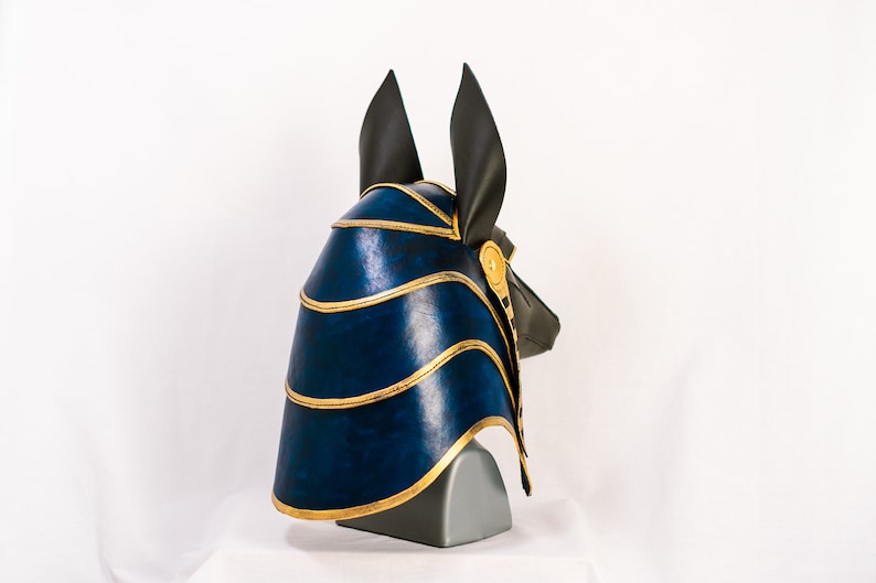 PDF Pattern Leather Anubis Mask With Headpiece - Etsy