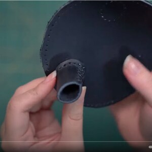 PDF Pattern Leather Cauldron Purse - Etsy