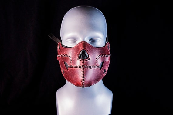 PDF Pattern Leather Skull Half Mask — Paintyee Designs
