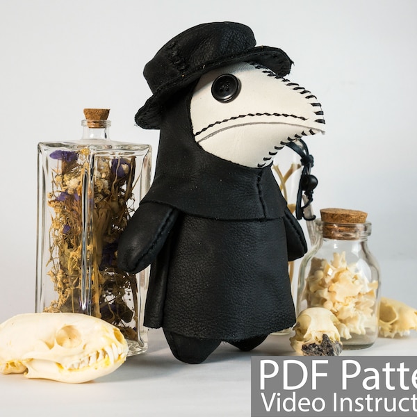 Plague Doctor Plush - Etsy