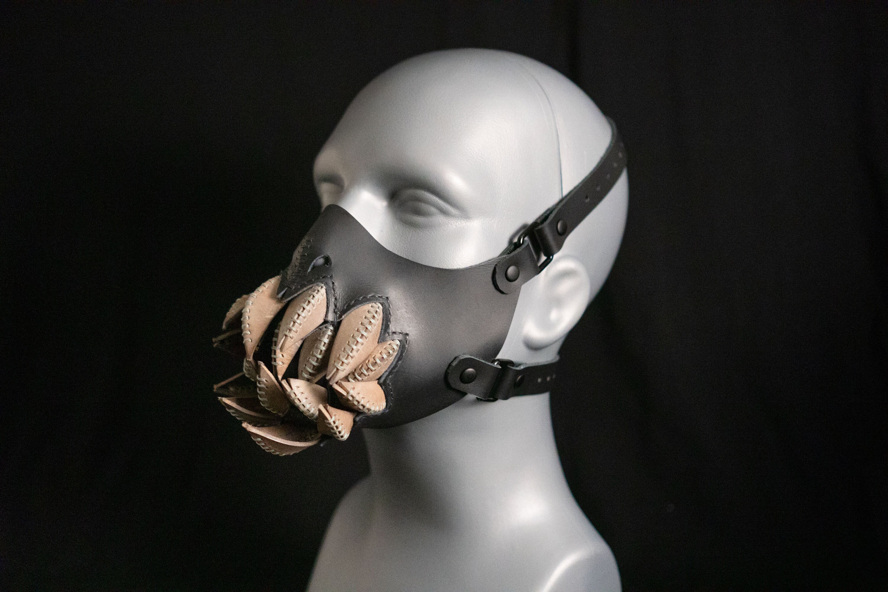 PDF Pattern Leather Leech Teeth Mask - Etsy