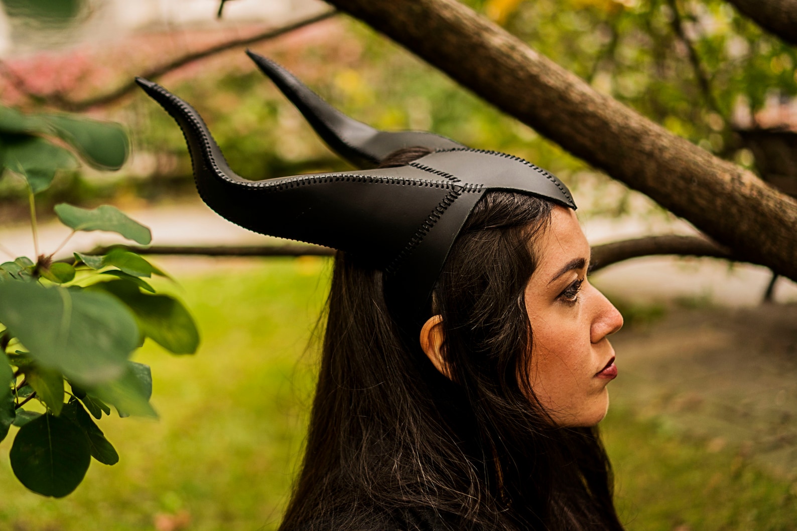 PDF Pattern Leather Horns Headpiece - Etsy