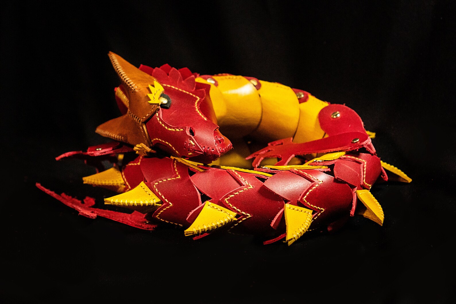 PDF Pattern Leather Articulated Dragon - Etsy