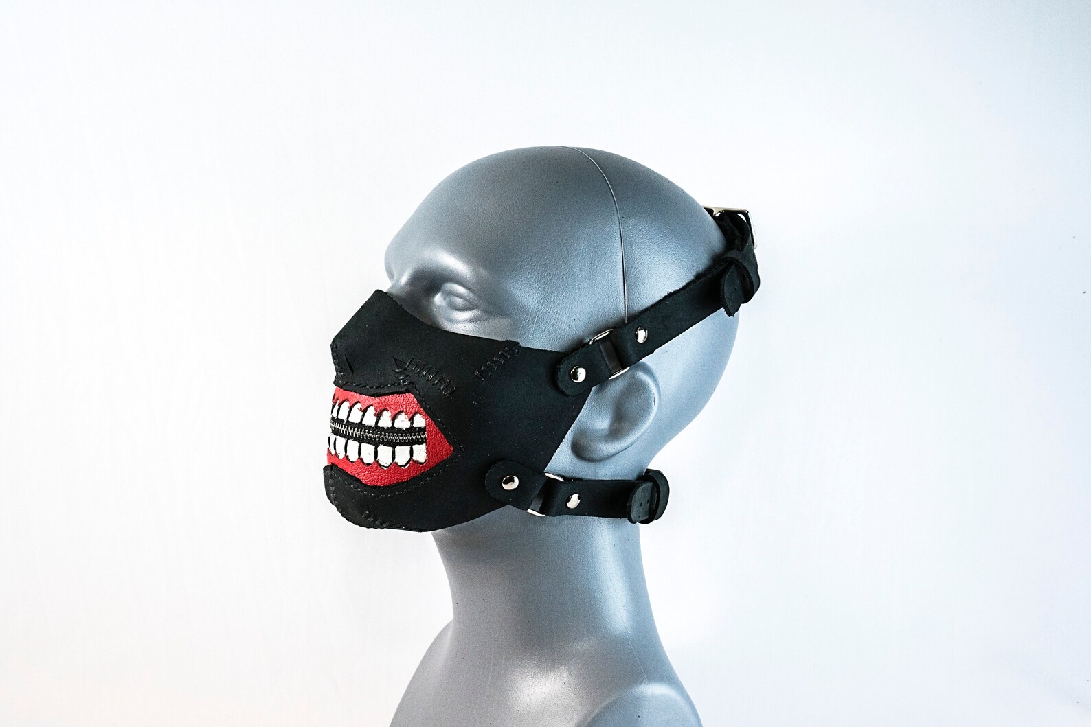 PDF Pattern Leather Smiling Zipper Mask - Etsy