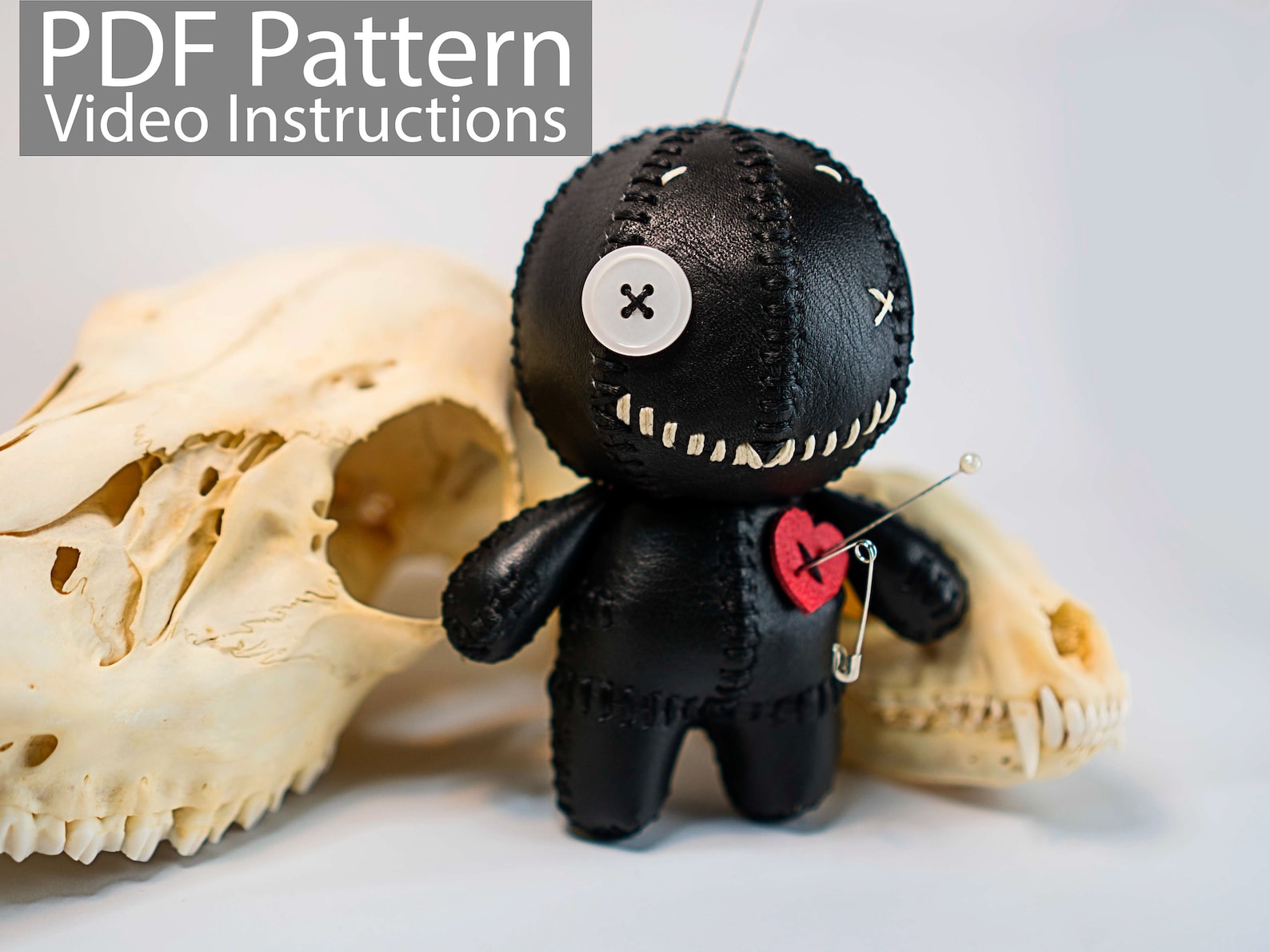 PDF Pattern Leather Voodoo Doll - Etsy
