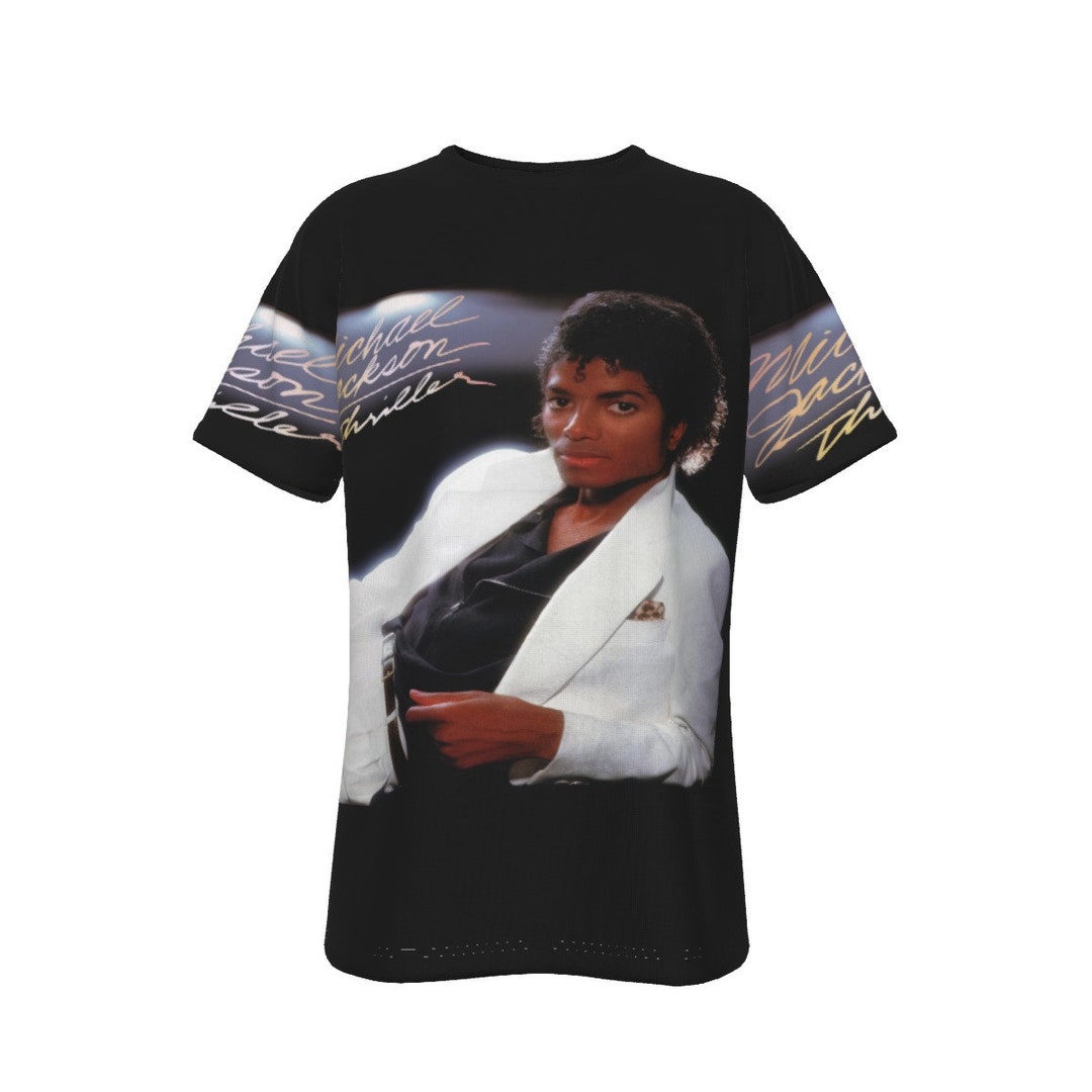 Michael Jackson Thriller Album Cover All-over Print O-neck - Etsy