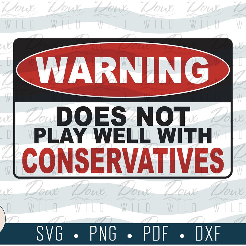 Conservative Svg - Etsy