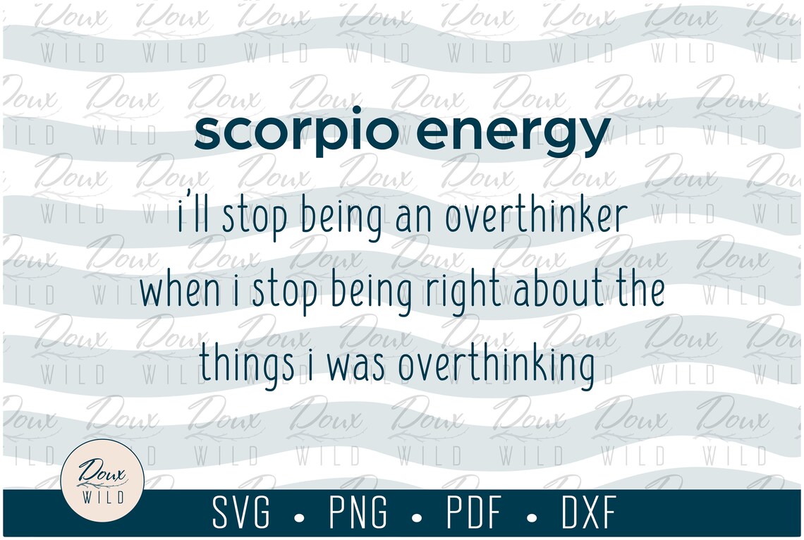 Scorpio Energy Svg Zodiac Birthday Stars Horoscope Astrology Signage ...