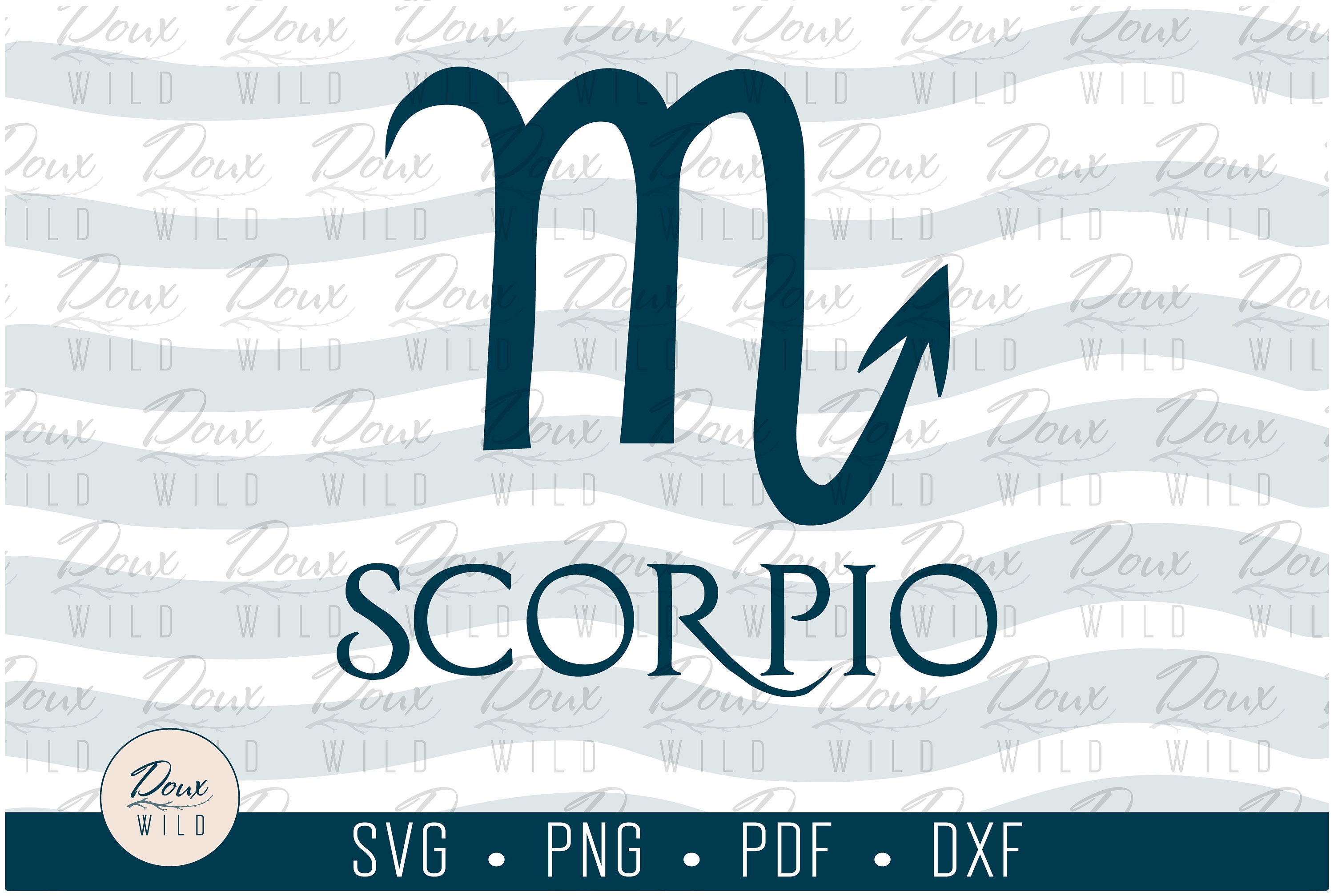Scorpio Sun Sign Svg Zodiac Birthday Stars Horoscope Astrology Signage ...