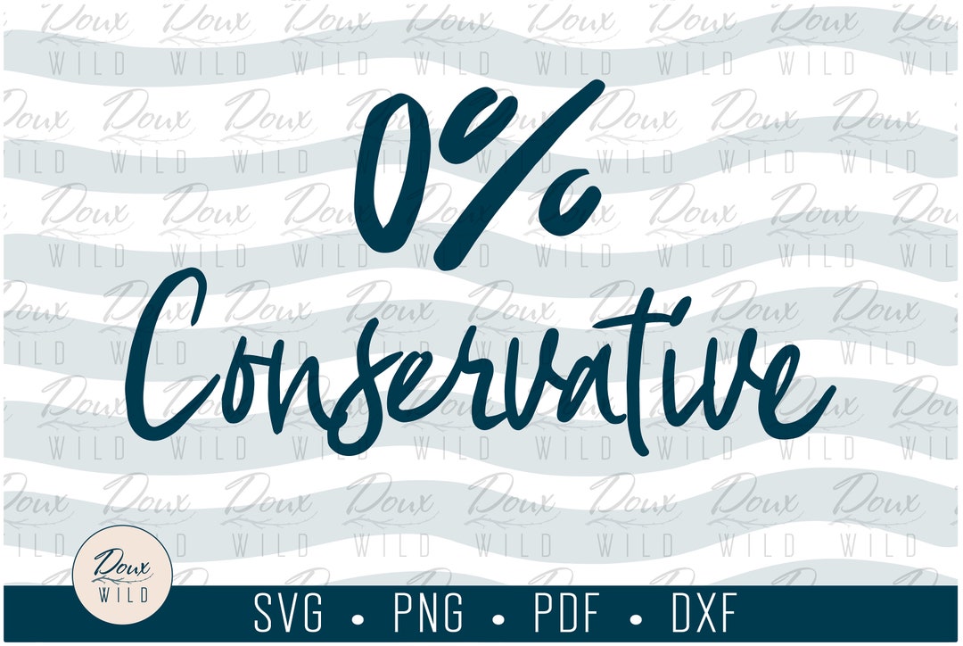 0% (zero Percent) Conservative Svg, Political Republican Right Vote ...