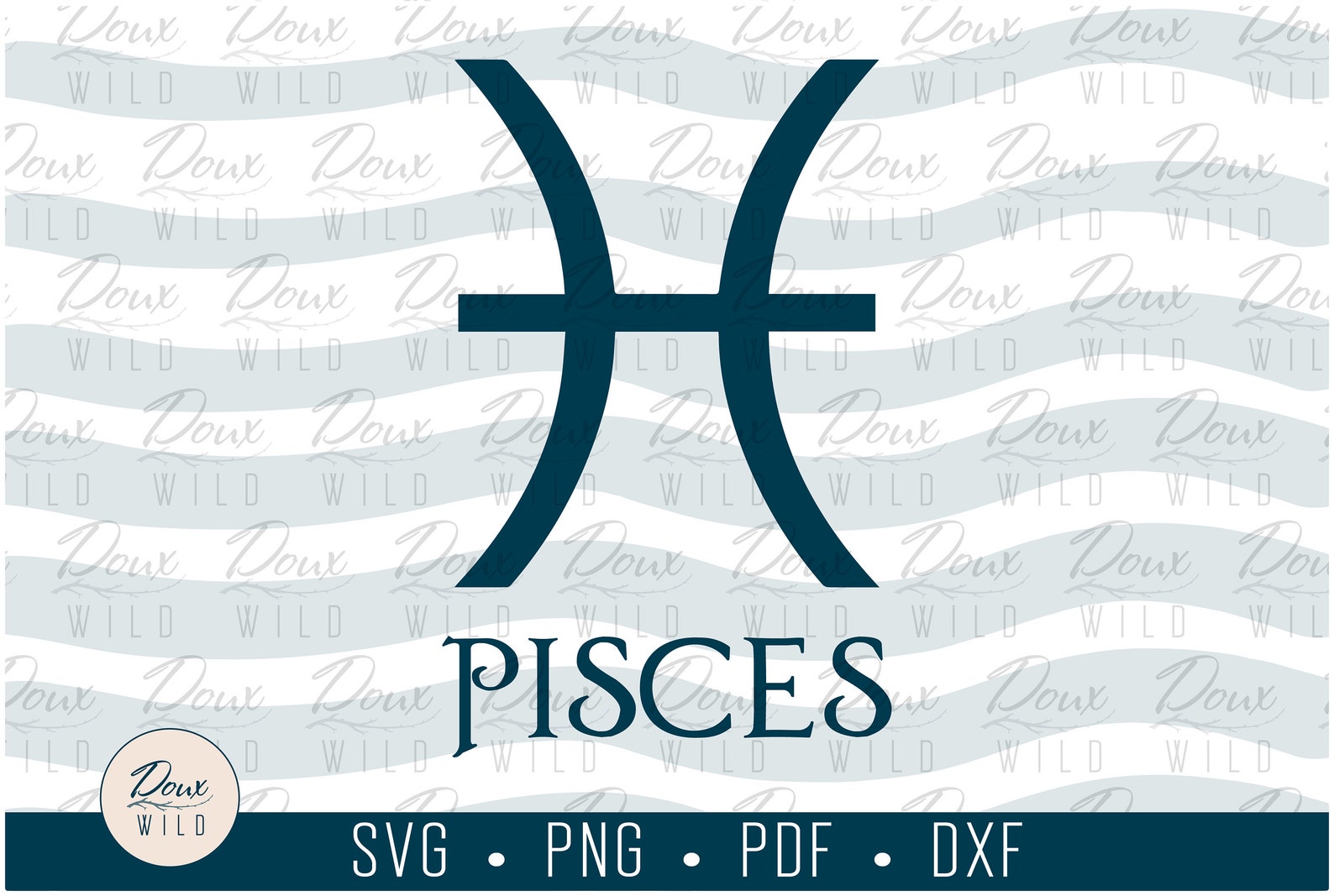 Pisces Sun Sign Svg, Zodiac Birthday Stars Horoscope Astrology Signage ...
