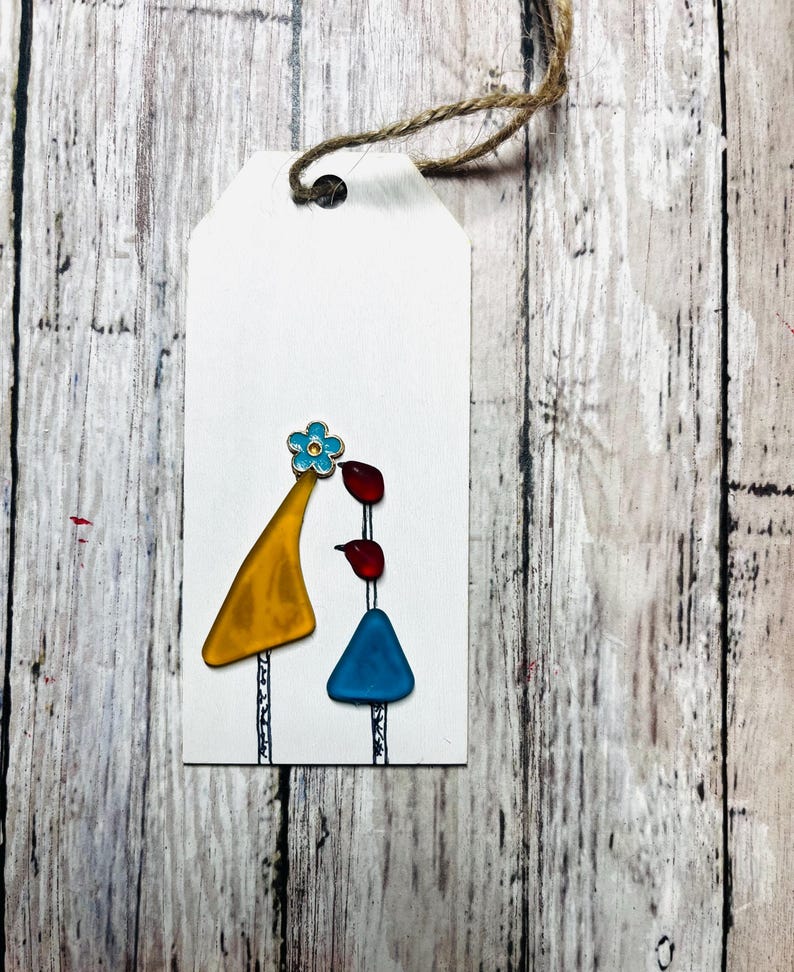 Sea Glass Gift Tags - Etsy