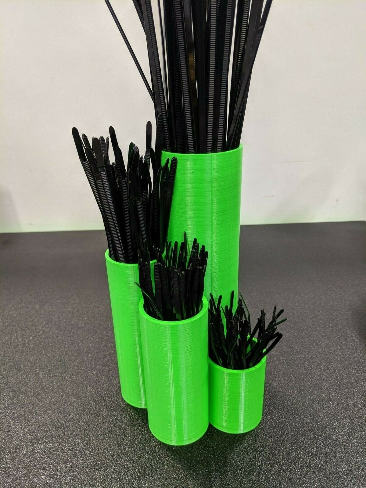 Zip Tie Organizer, Cable Tie Bin. 3D Printed, Custom Colors Garage Home ...