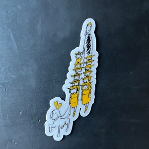 Madeline by Ludwig Bemelmans Original Illustrations Vinyl Sticker - Etsy