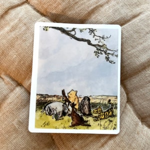 Winnie the Pooh A.A. Milne Vintage Vinyl Stickers - Etsy