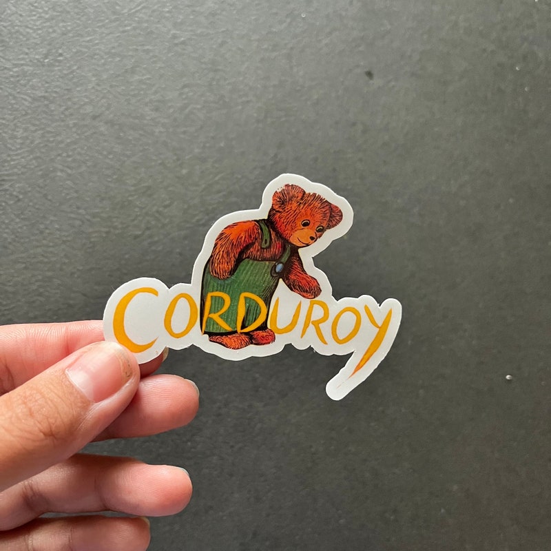 Corduroy Bear - Etsy