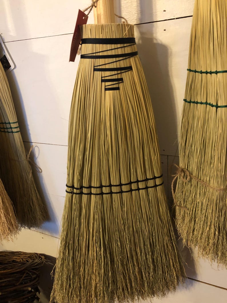 Kitchen Broom, Hawk Tail Style, Hardwood Handle; Eco Friendly - Etsy