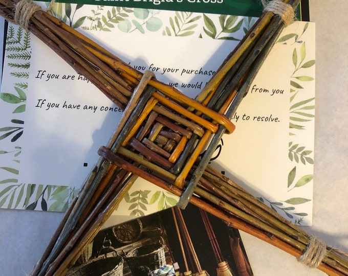 St. Brigid's Cross, Willow Cross, Celtic, Irish - Etsy