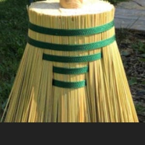 Kitchen Broom, Hawk Tail Style, Hardwood Handle; Eco Friendly - Etsy
