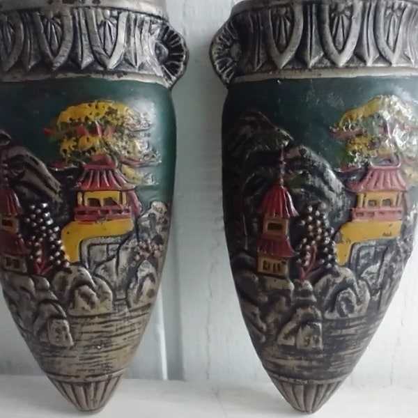 Ceramic Wall Pockets - Etsy