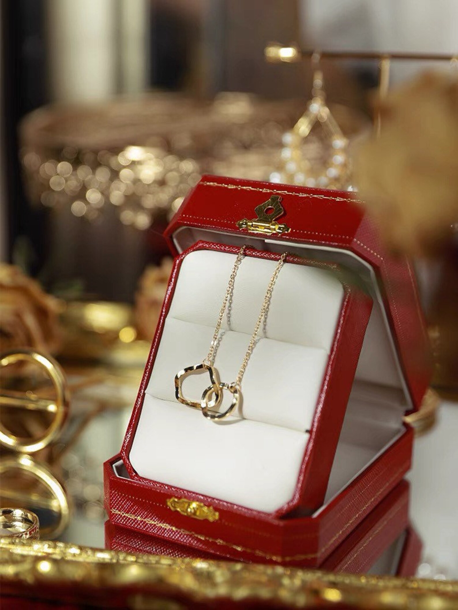 Vintage Wedding Ring Box Couple Ring Box Wedding Ceremony - Etsy