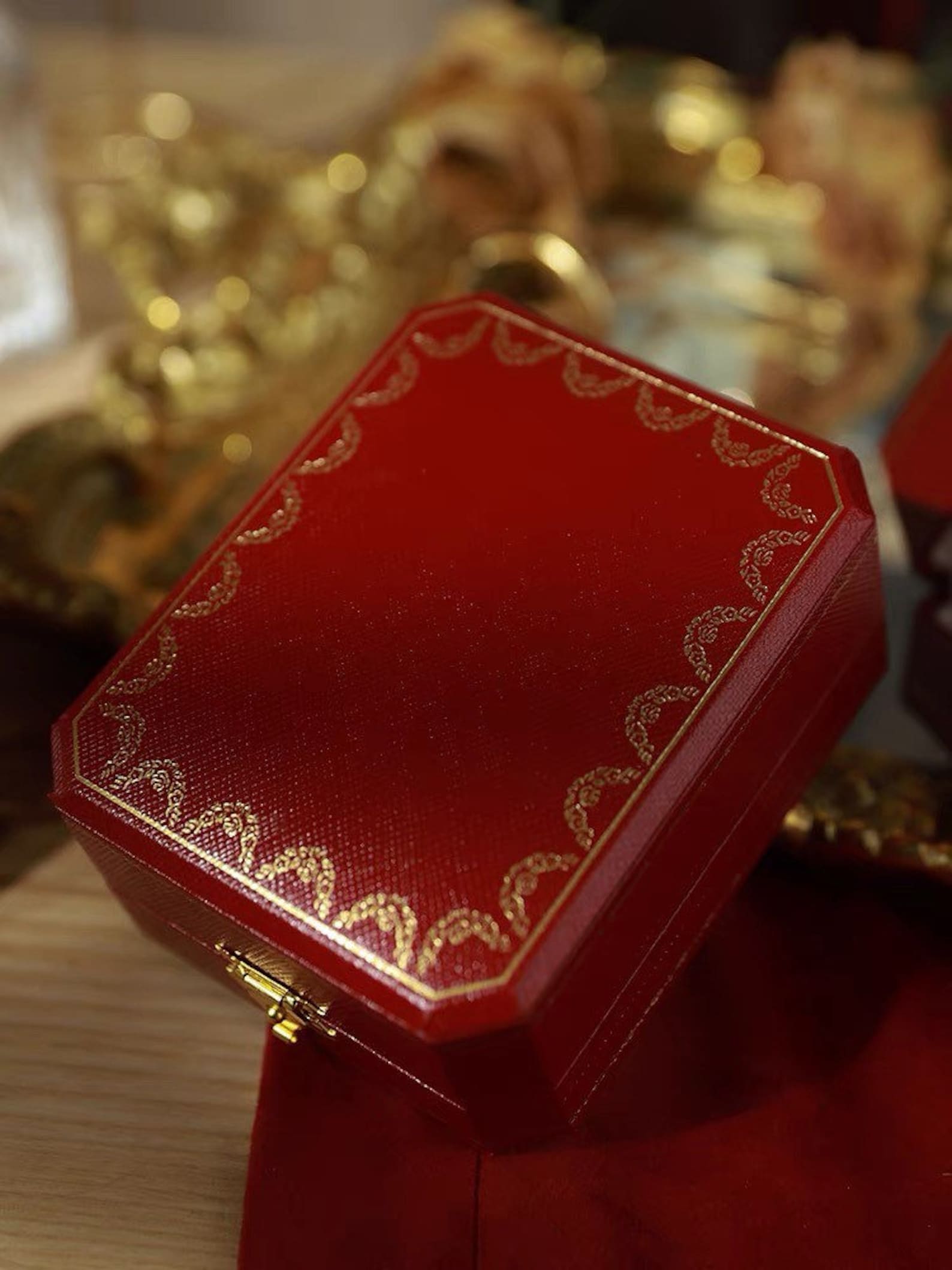 Vintage Wedding Ring Box Couple Ring Box Wedding Ceremony - Etsy