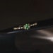 Dainty Emerald Promise Ring, Emerald Diamond Ring, Emerald Engagement ...