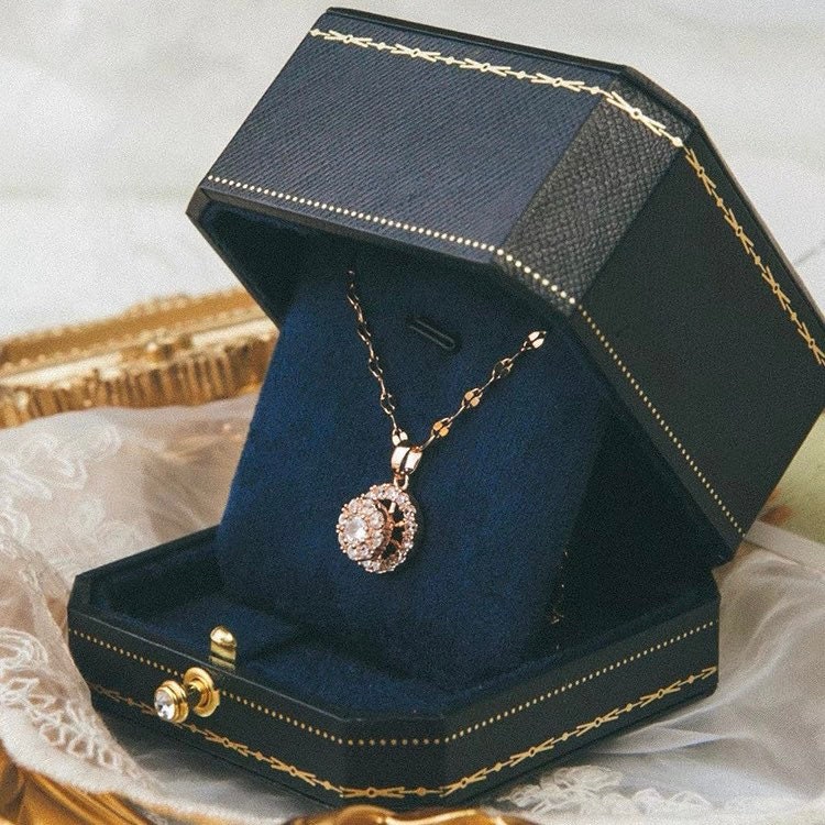 Vintage Style Necklace Box Antique Style Jewelry Box - Etsy