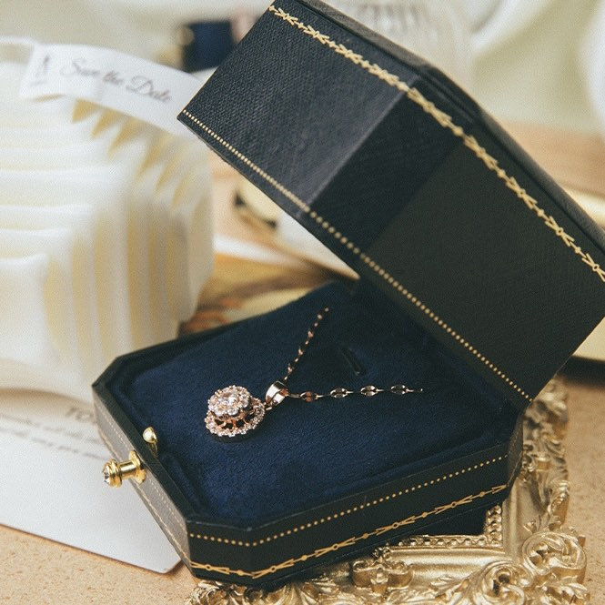 Vintage Style Necklace Box Antique Style Jewelry Box - Etsy