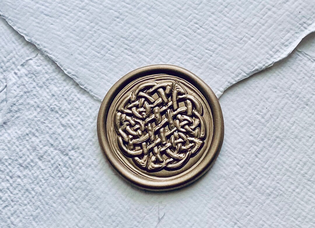 Custom "asian ETERNAL Knot" Wax Seal, Chinese/asian Wedding Wax Seal ...