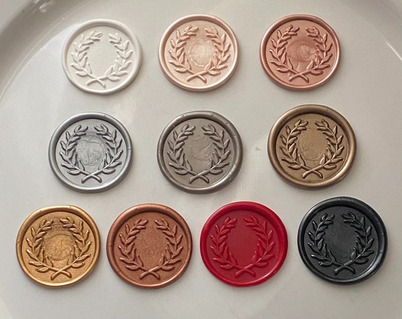 Custom "happy Mail" Wax Seal, Love Mail Wax Seal, Valentines Day Wax ...