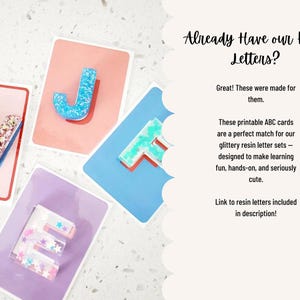 Printable Alphabet Flashcards | Pastel ABC Flashcards for Preschool ...