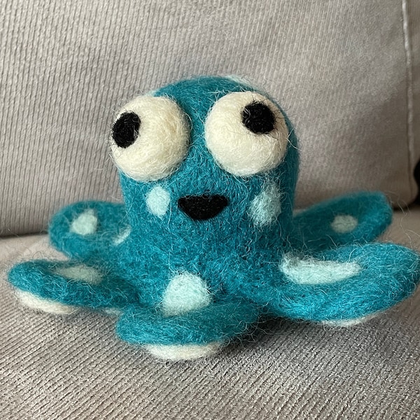 Needle Felt Octopus - Etsy