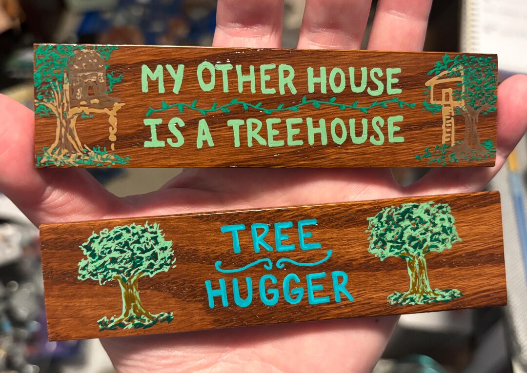 Upcycled Tree Lover Magnets - Etsy