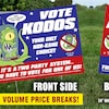 Vote Kang or Kodos Election Yard Sign - Etsy