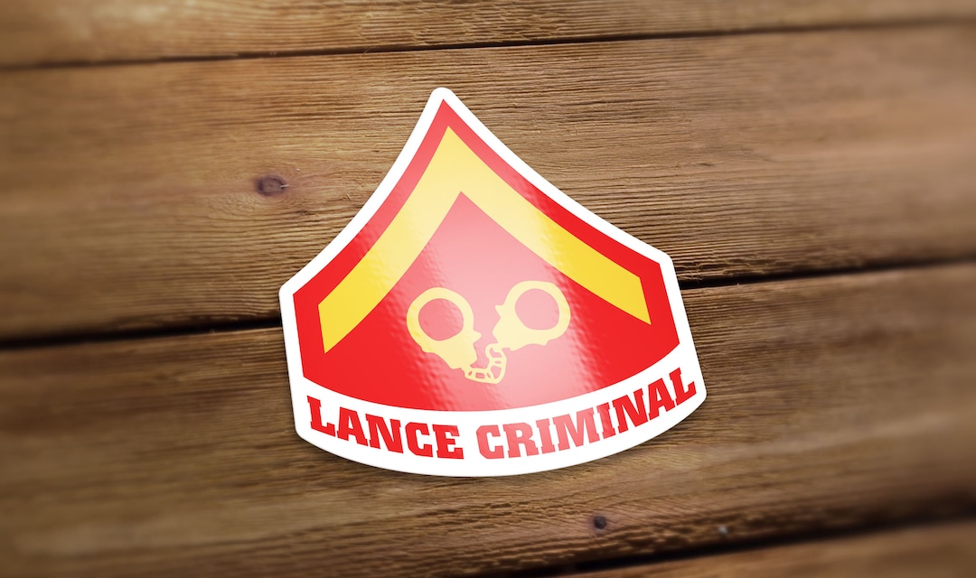 Lance Criminal Decal - Etsy