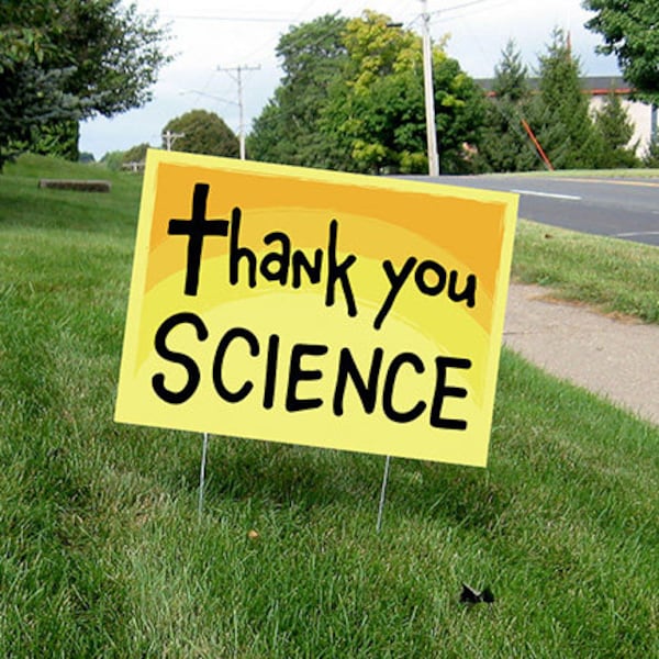 Thank You Science Sign - Etsy