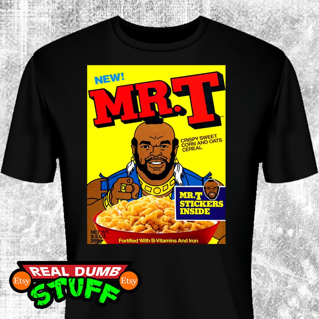 Mr. T Cereal T-shirt - Etsy