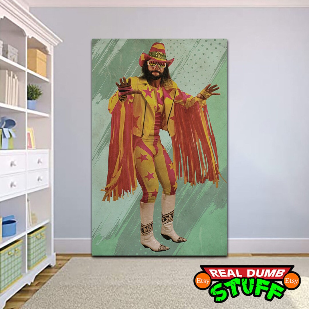 Macho Man Randy Savage Vinyl Wall Banner - Etsy
