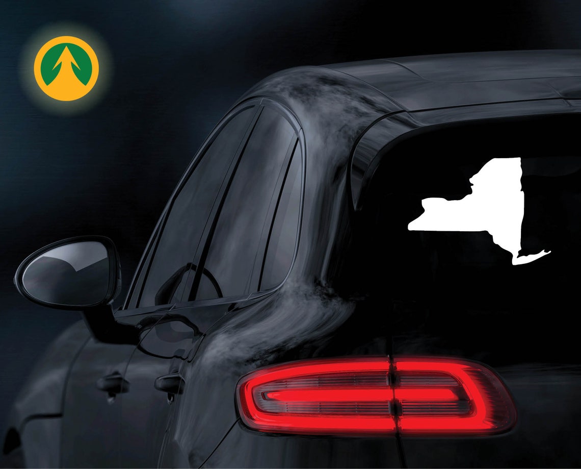 New York State American Sticker Decal Vinyl Sign Cup Mug - Etsy