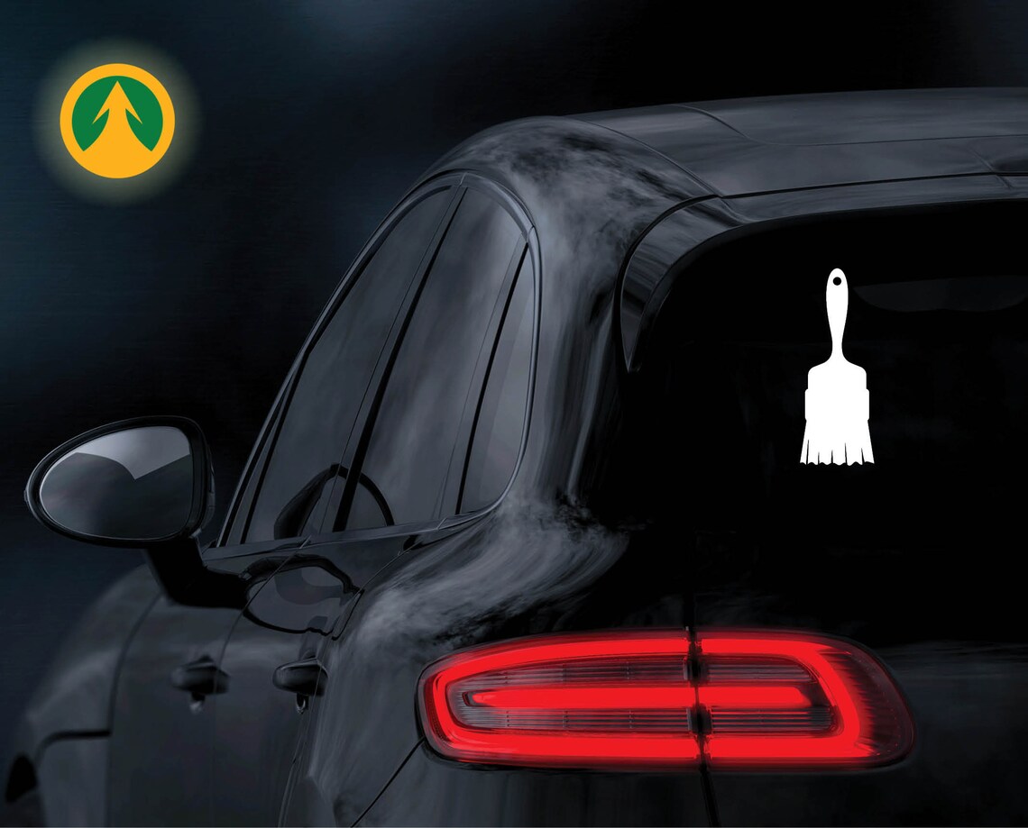 Paintbrush Brush Paint Ink Sticker Decal Vinyl Sign Cup Mug - Etsy