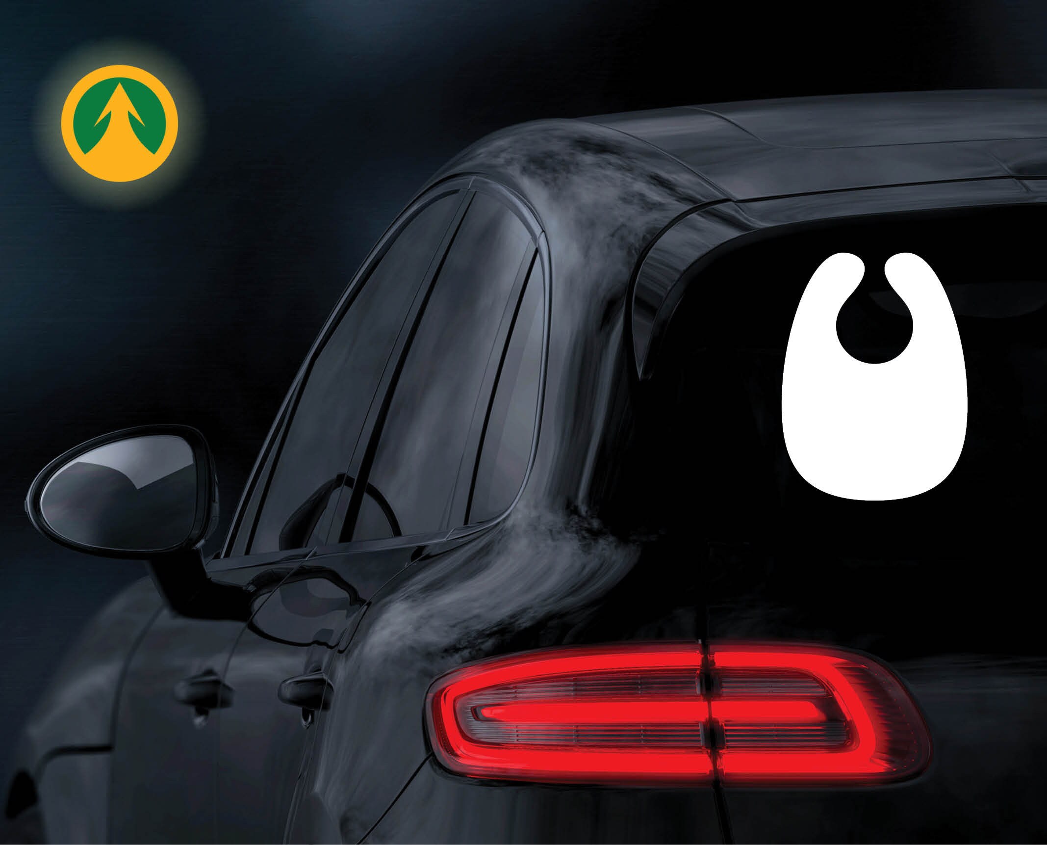 Bib Baby Food Apron Sticker Decal Vinyl Sign Cup Mug Nursery Wall ...