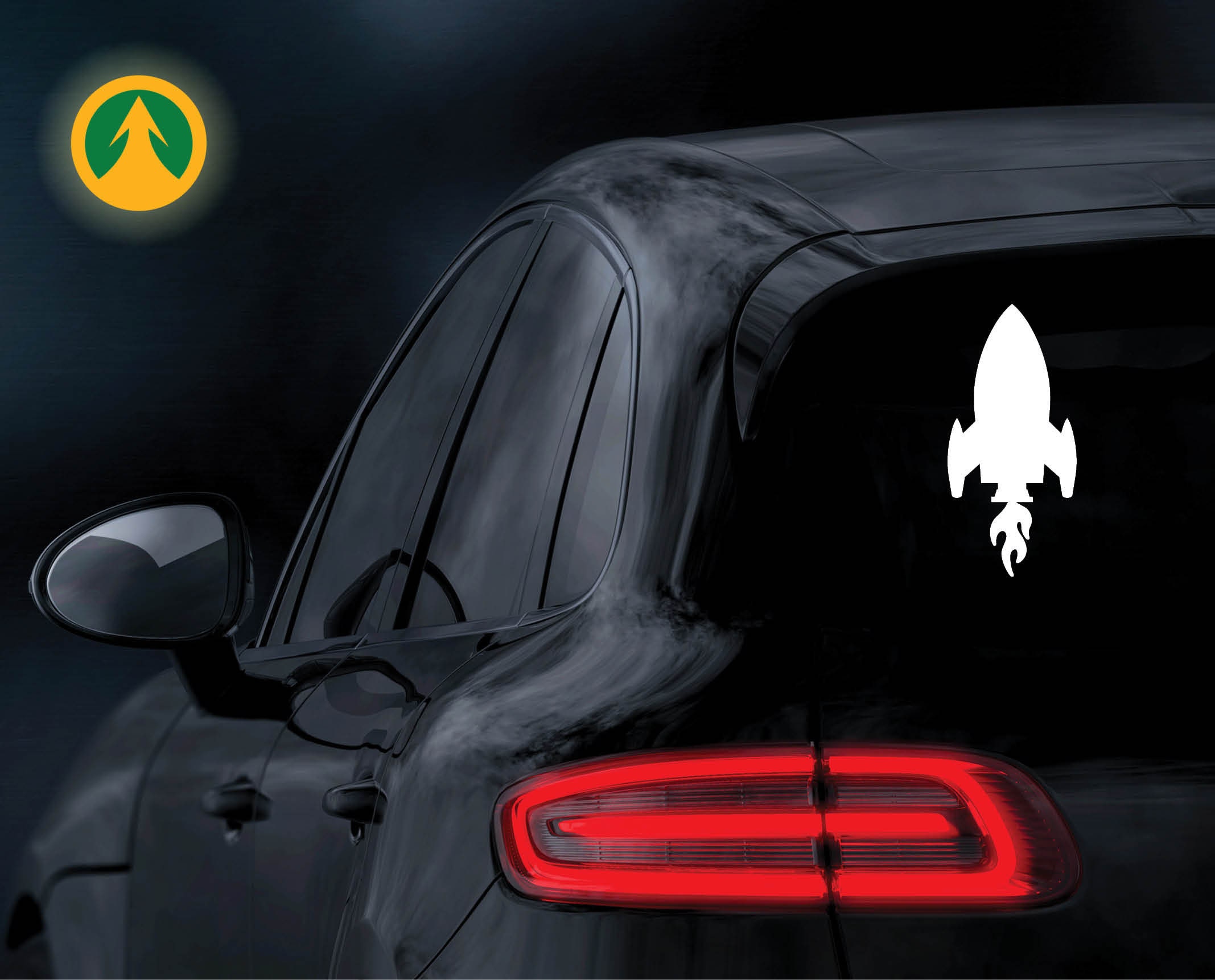 Rocket Spaceship Space Sticker Decal Vinyl Sign Cup Mug - Etsy