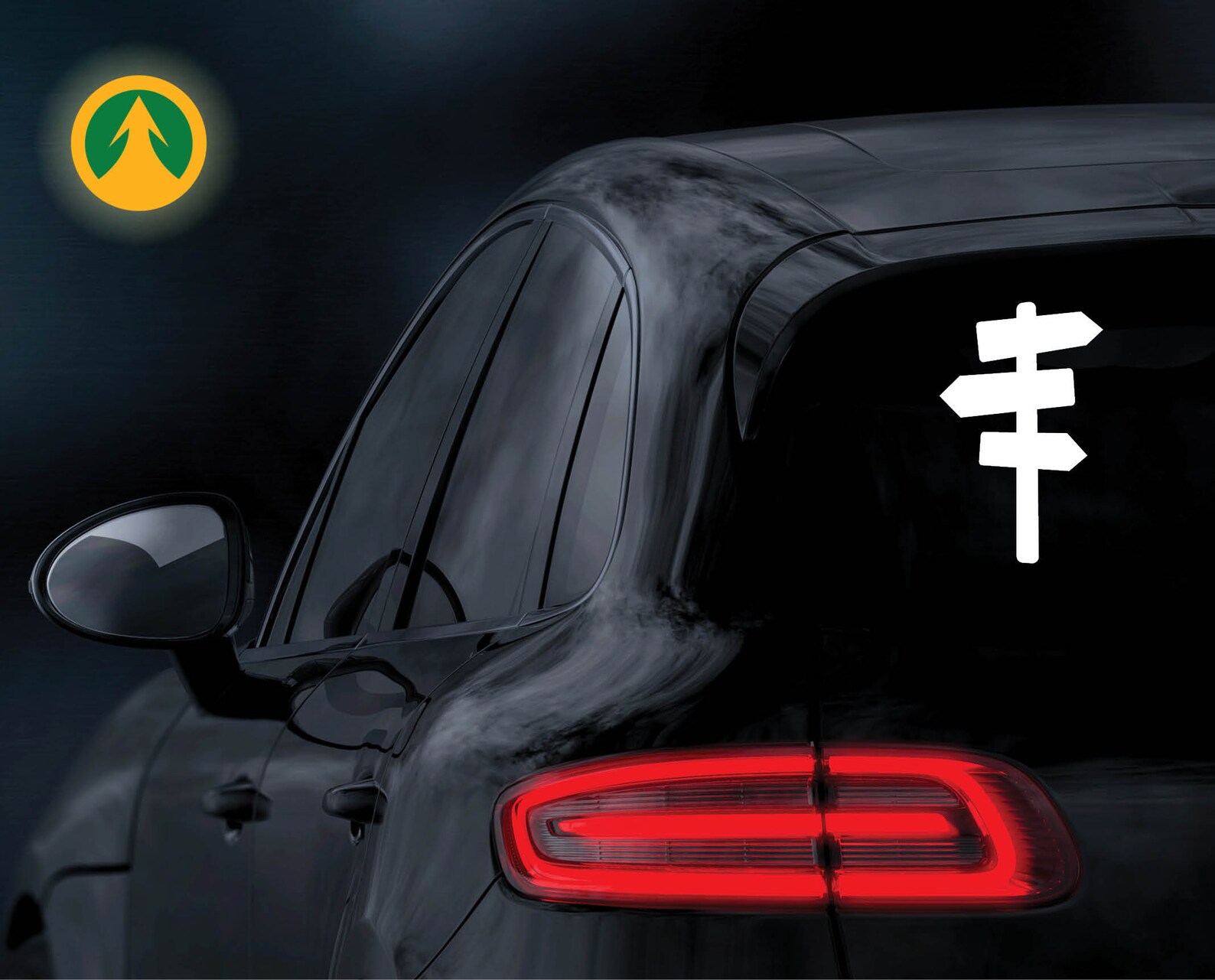 Road Plaque Direction Sticker Decal Vinyl Sign Cup Mug Nursery - Etsy