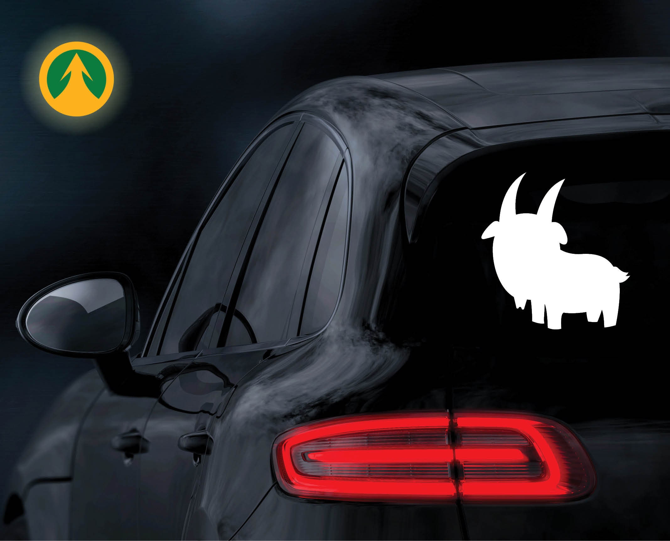 Goat Billy Buck Farm Animal Sticker Decal Vinyl Sign Cup Mug Nursery ...