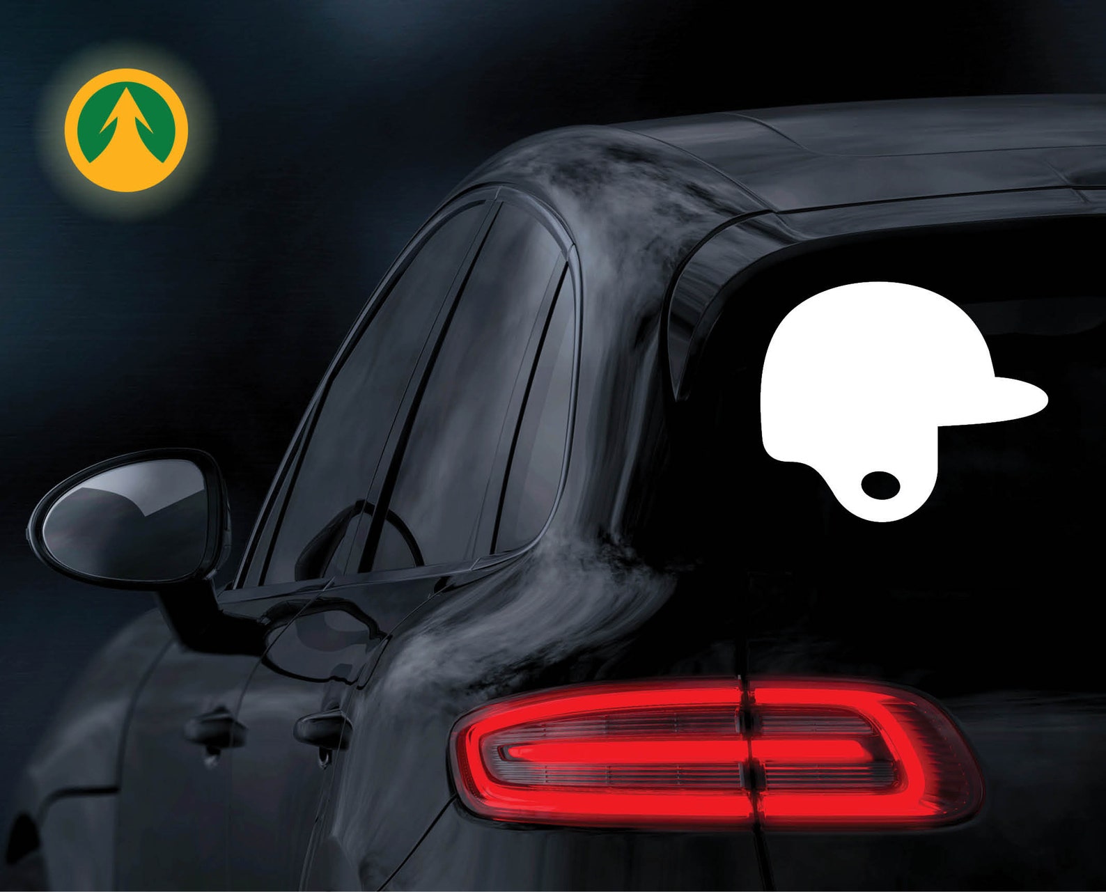 Baseball Helmet Sport Sticker Decal Vinyl Sign Cup Mug Nursery Wall ...