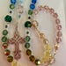 Rosary Beads, Blue, Green, Yellow, Rose, Silver,bridal, Baptism ...